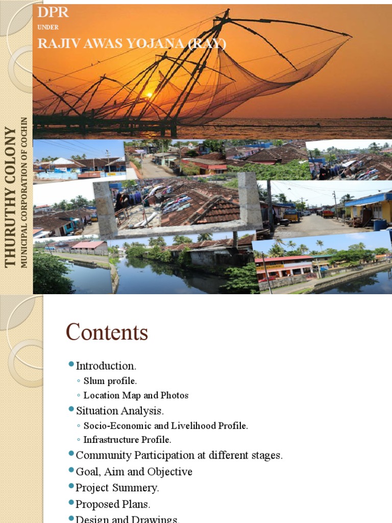 Thuruthy Final 30th CSMC Presentation | PDF | Slum | Kerala