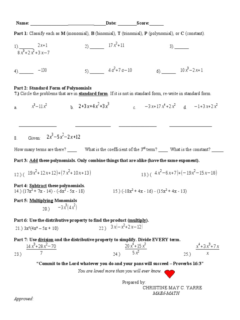 Polynomial 2 | PDF | Polynomial | Abstract Algebra