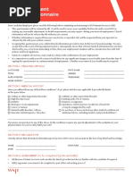 Fit To Work Form | PDF | Medical Diagnosis | Medical Record