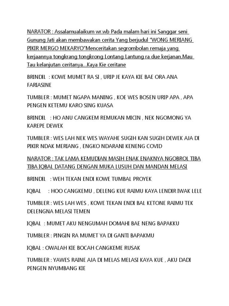 NARATOR | PDF | Seni