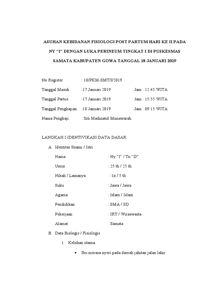 Askeb PNC Fisiologi | PDF