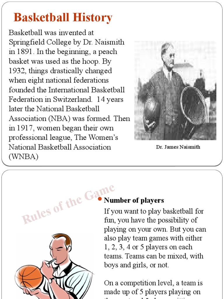 Basketball History: Dr. James Naismith | Download Free PDF | Leisure ...