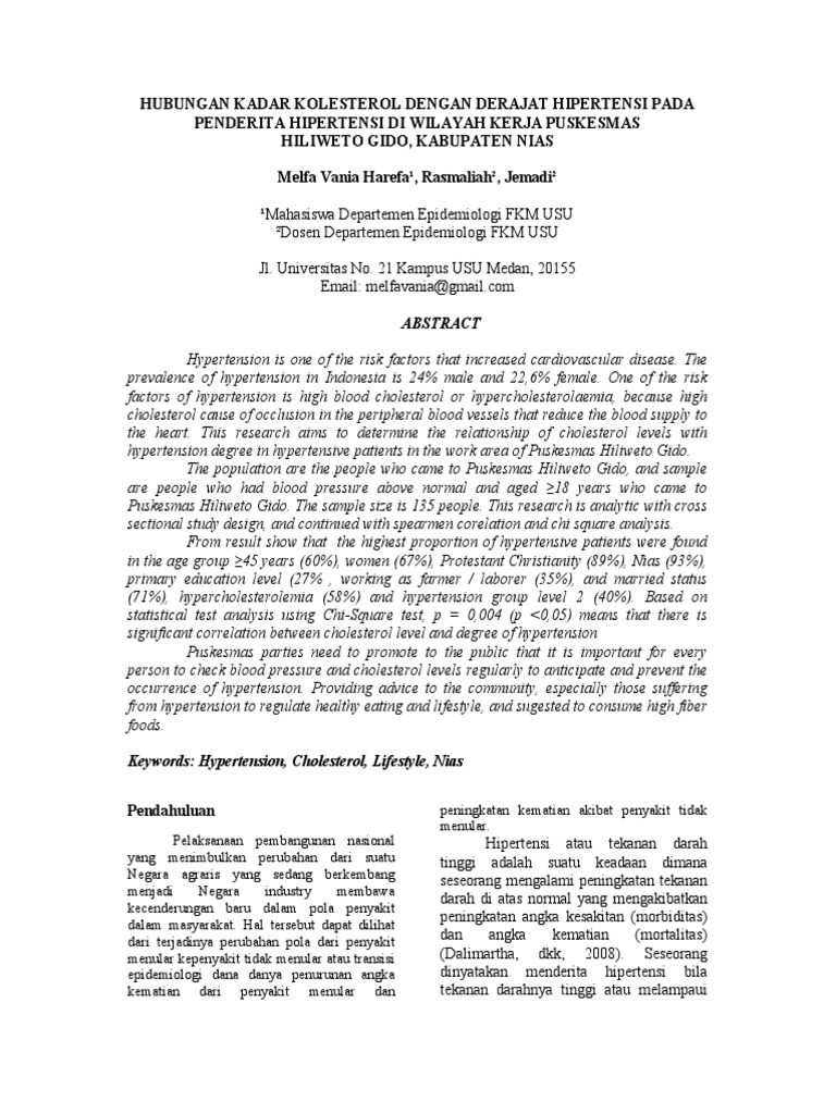 M.afandi 2017141018 (LAMPIRAN) | PDF | Hypercholesterolemia | Hypertension