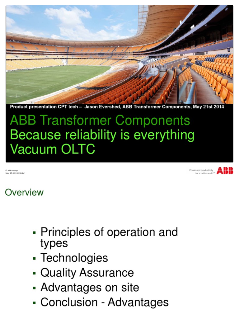 Dokumen - Tips Abb Powerpoint Transformer Components Because ...