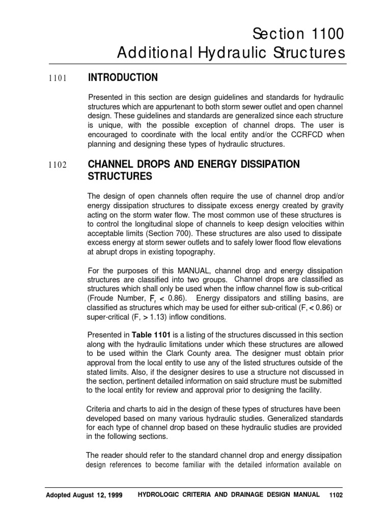 Channel Drop Structure | PDF | Spillway | Drainage Basin