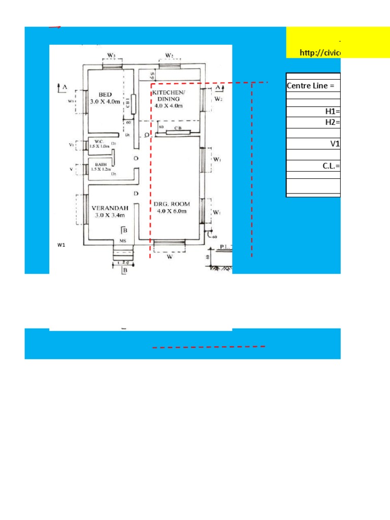 Plastering Work Estimation Sheet | Download Free PDF | Wall | Cement