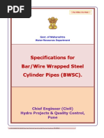 PCCP Pipe Specifications and Guidelines | PDF | Concrete | Pipe (Fluid ...