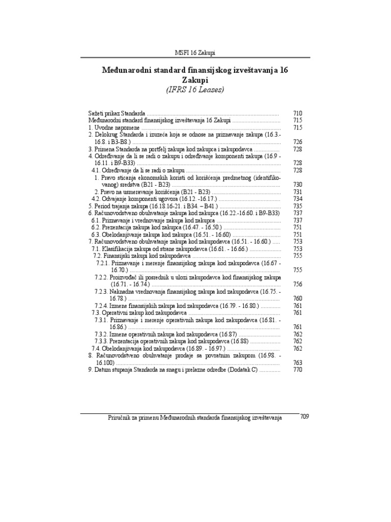 MSFI 16 - Tekst Standarda | PDF