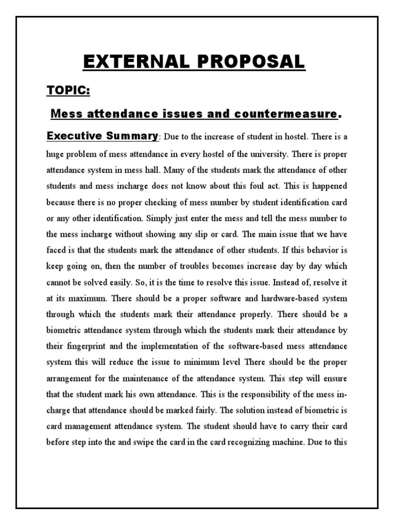 External Proposal | PDF | Smart Card | Fingerprint