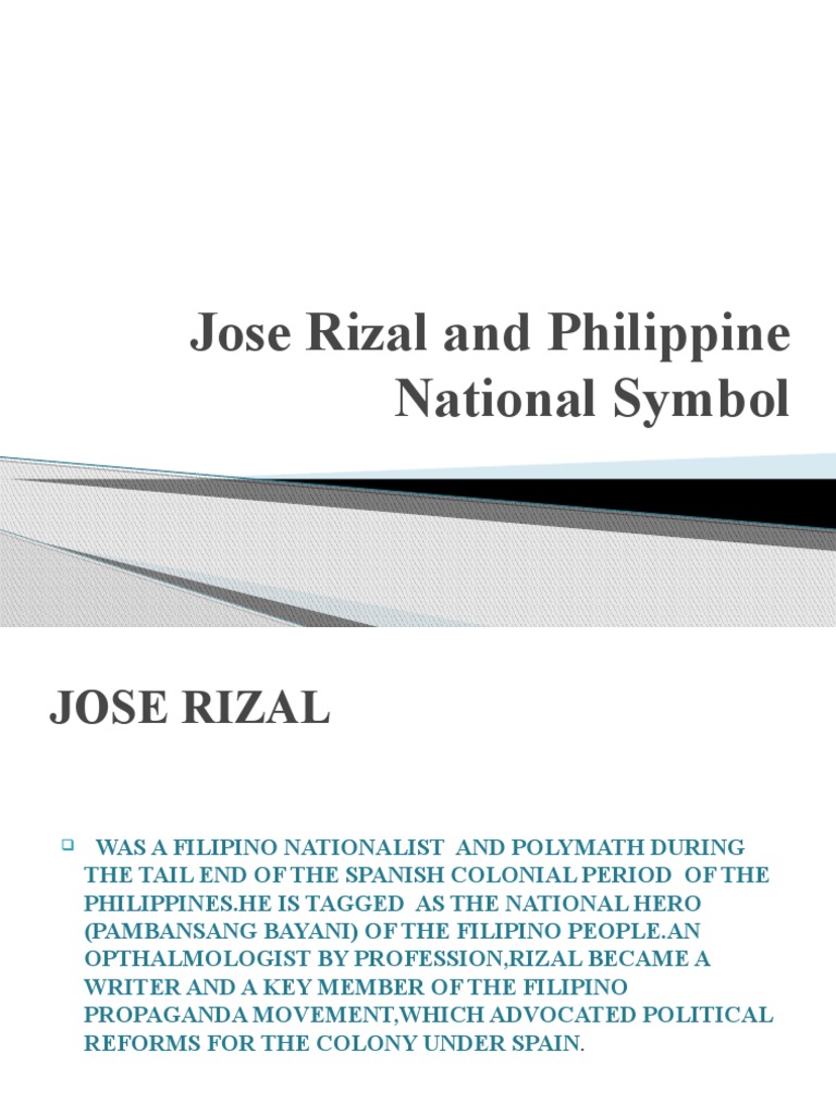 Jose Rizal and Philippinesymbol | PDF | Philippines