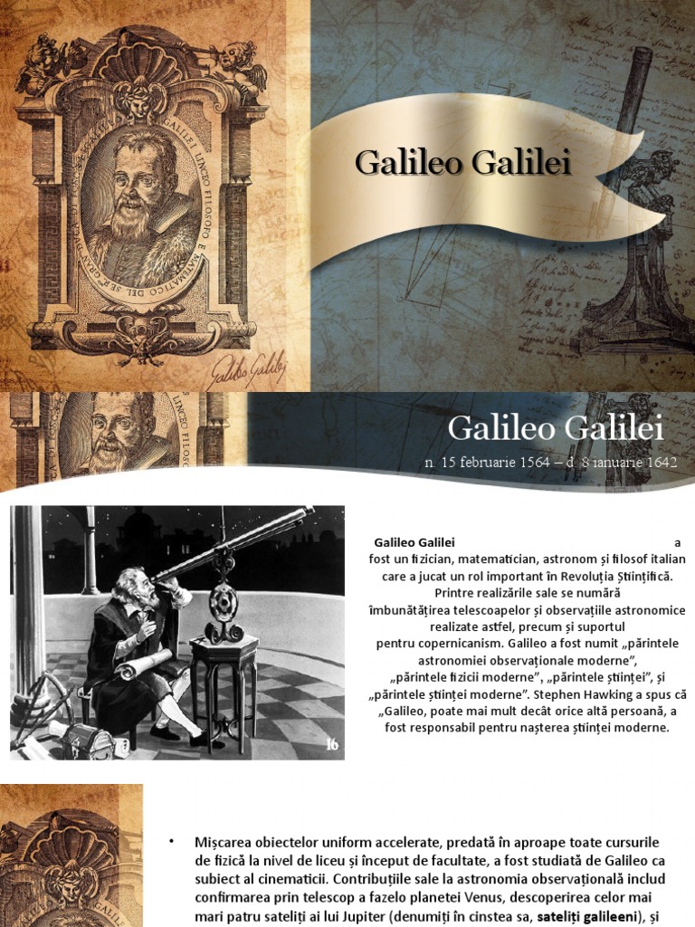 Galileo Galilei | PDF