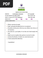 Sample Observation Notes 1 | PDF | Differentiated Instruction | Teachers