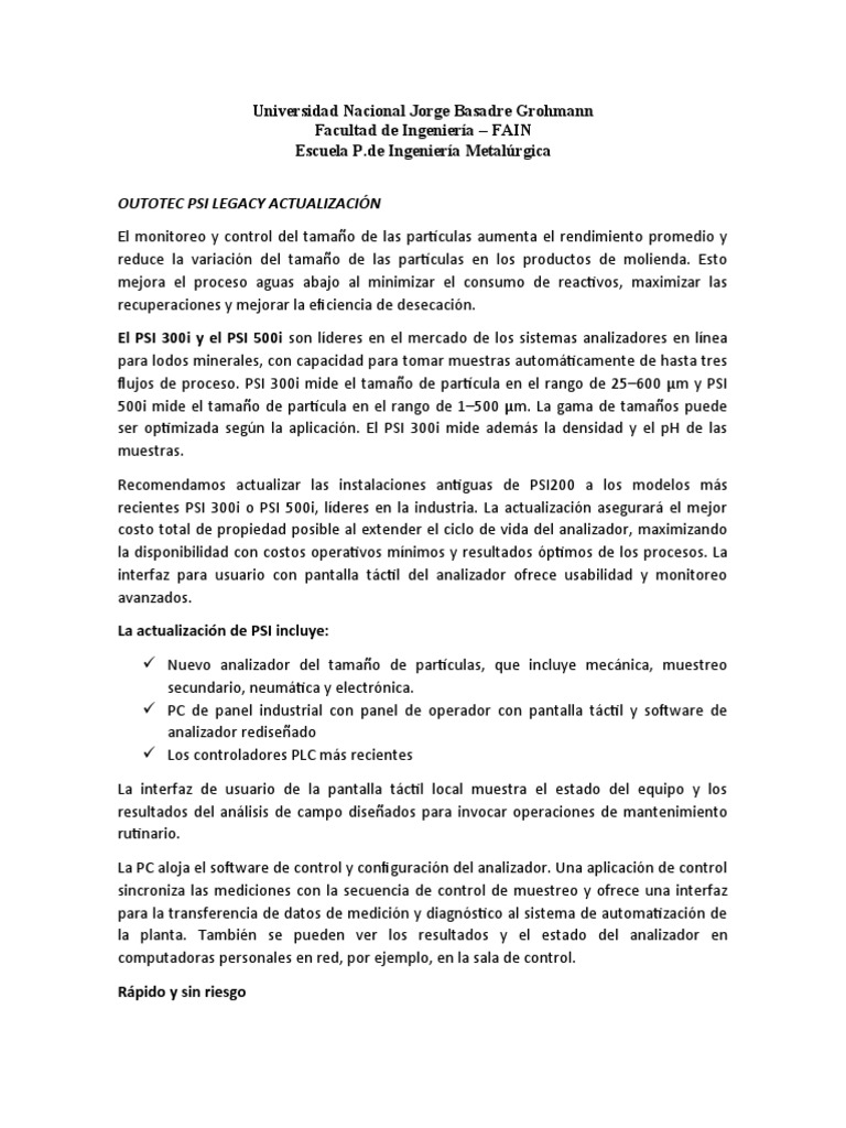 Trabajo de Psi 300 | PDF | Computadoras personales | Software