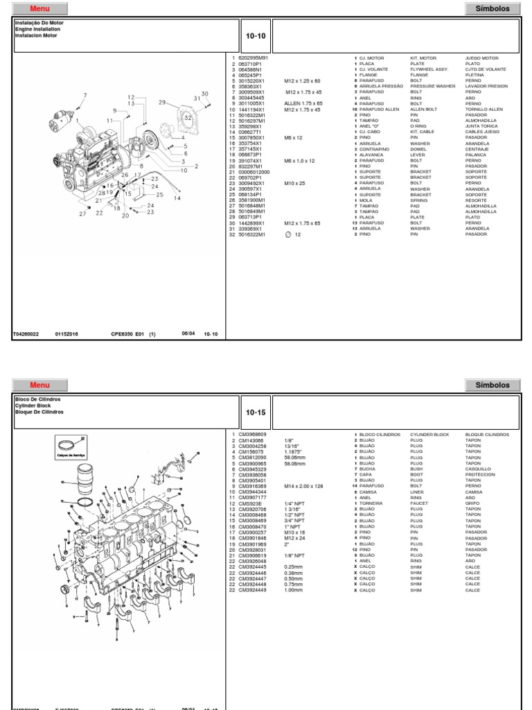 Engine Parts Reference Guide | PDF | Fuel Injection | Electrical Connector