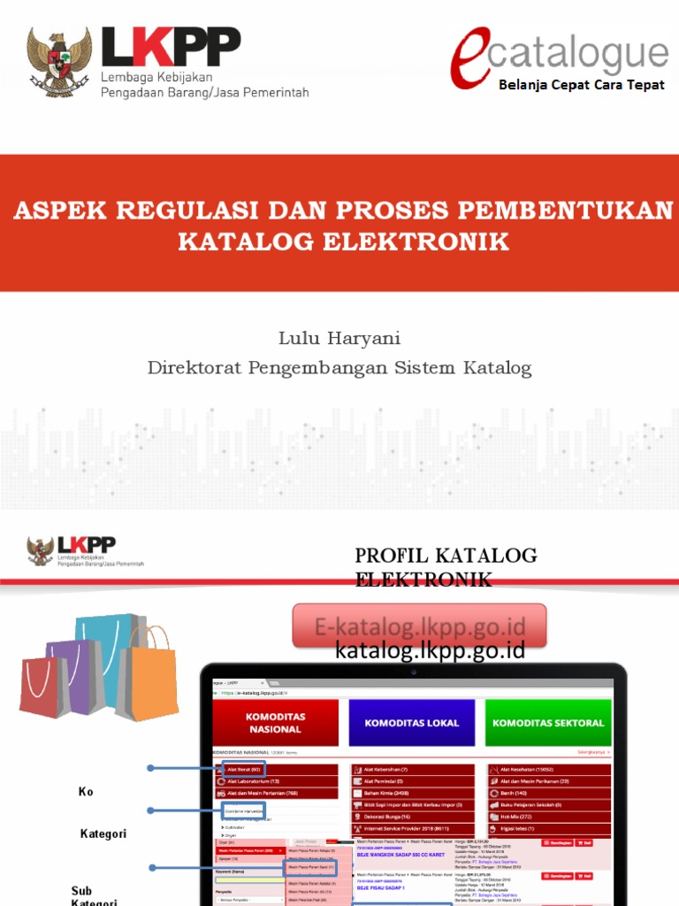 Katalog Elektronik & E-Purchasing1 | PDF