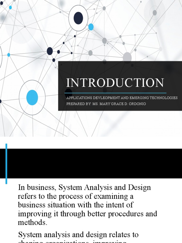 Introduction To Application Development and Emerging Technologies | PDF ...