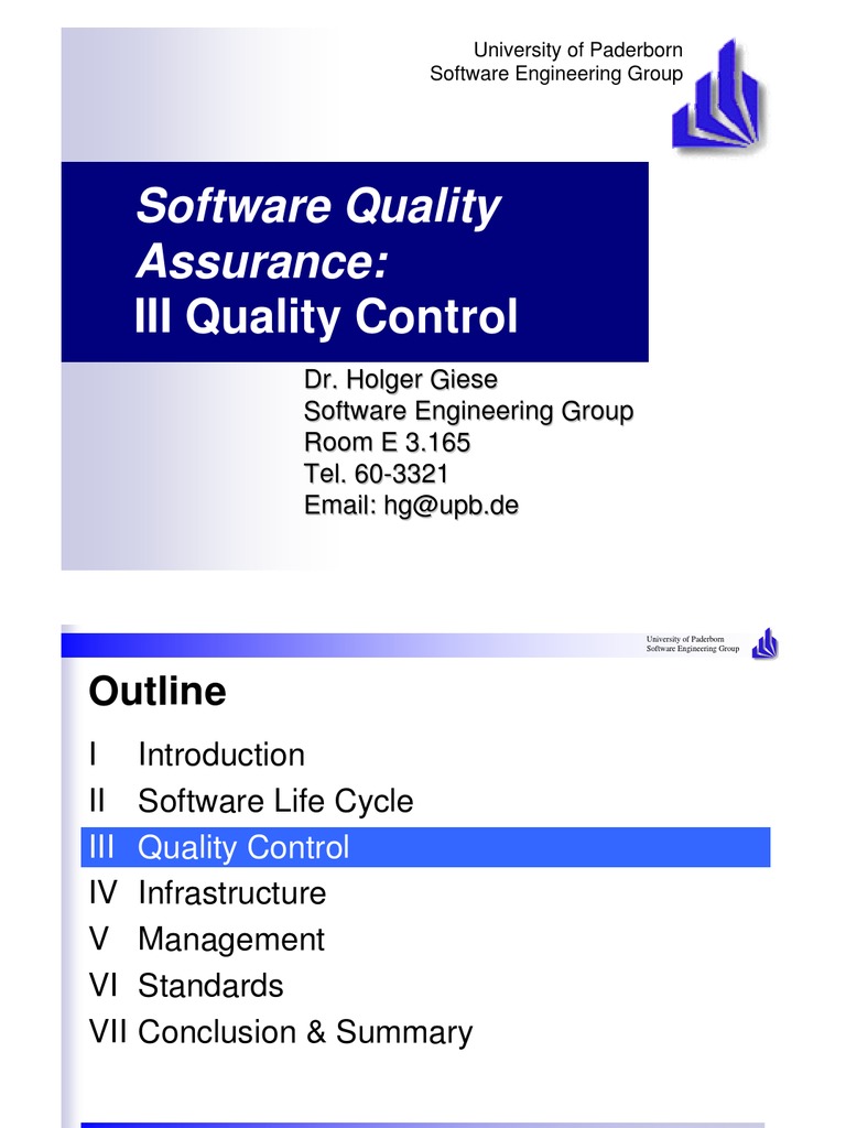 SQA-ppt II Unit | Download Free PDF | Software Testing | Quality Assurance