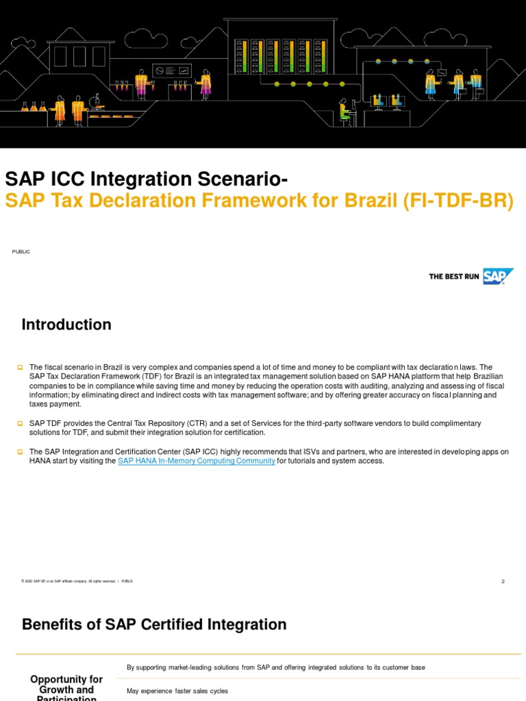 SAP Tax Declaration Framework For Brazil (FI-TDF-BR) | PDF ...