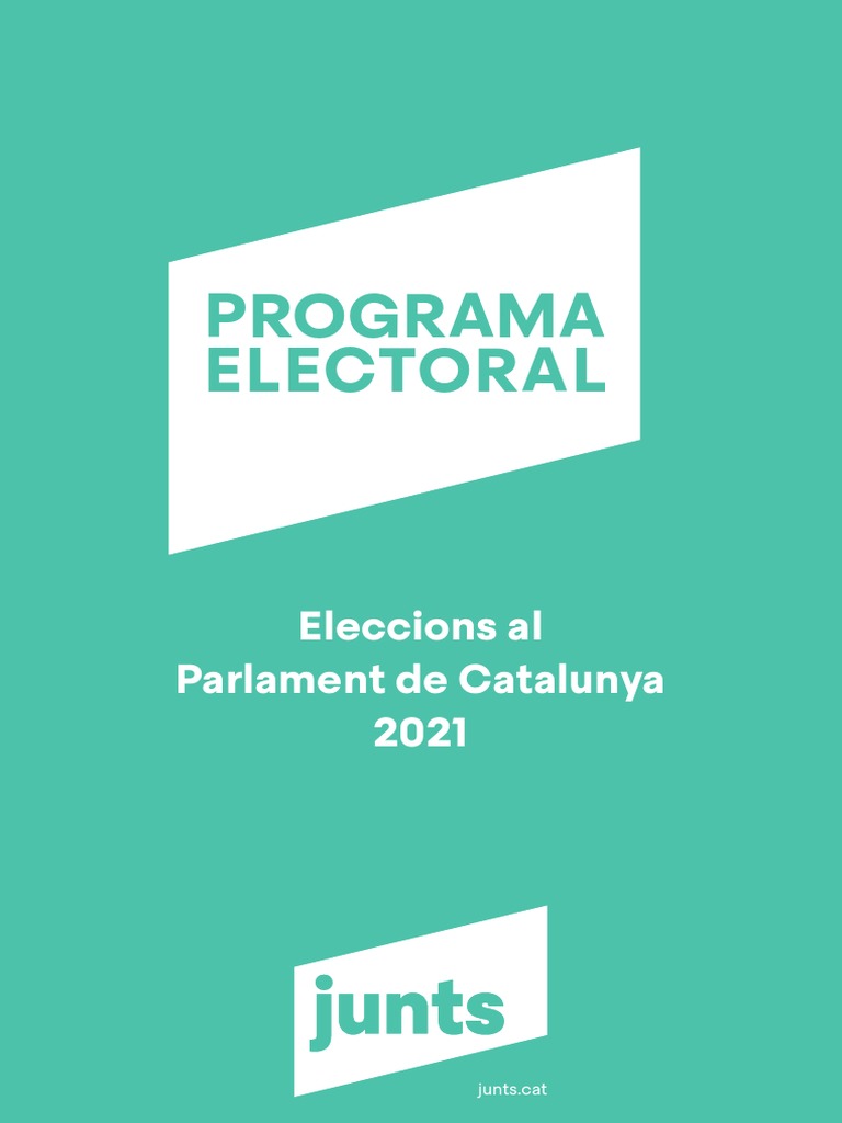 Programa Electoral de Junts Pel 14-F | PDF Programa Electoral de Junts Pel 14-F | PDF