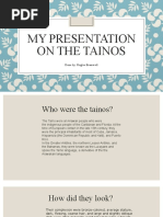 Grades 10 & 11 - Social Practices of The Tainos Handout | PDF