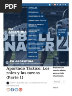Roles y Combinaciones FM 24 | PDF | Defensor (Asociación de Fútbol) | Delantero (Asociación de ...
