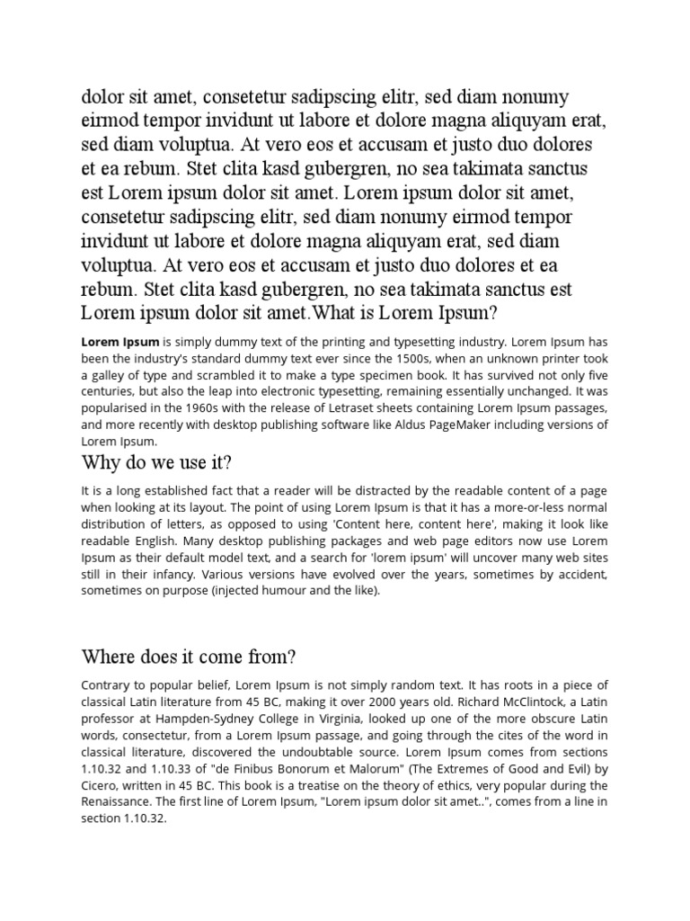 Lorem Ipsum Is Simply Dummy Text of The Printing and Typesetting ...