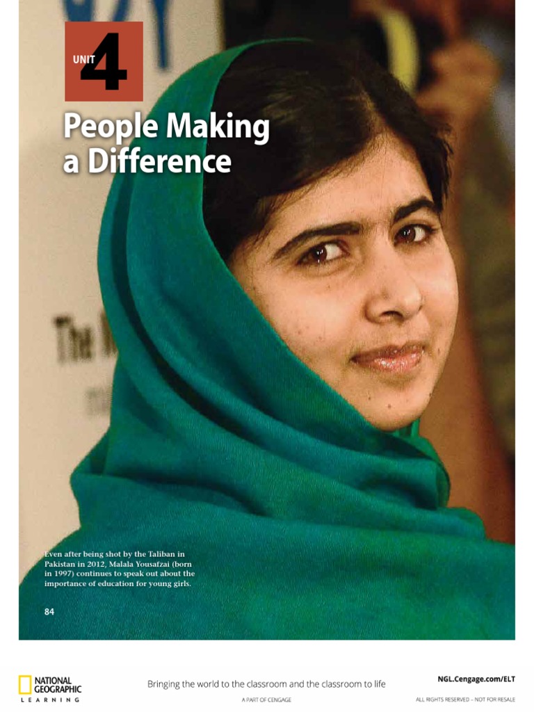 People Making A Difference | Download Free PDF | Paragraph | Essays