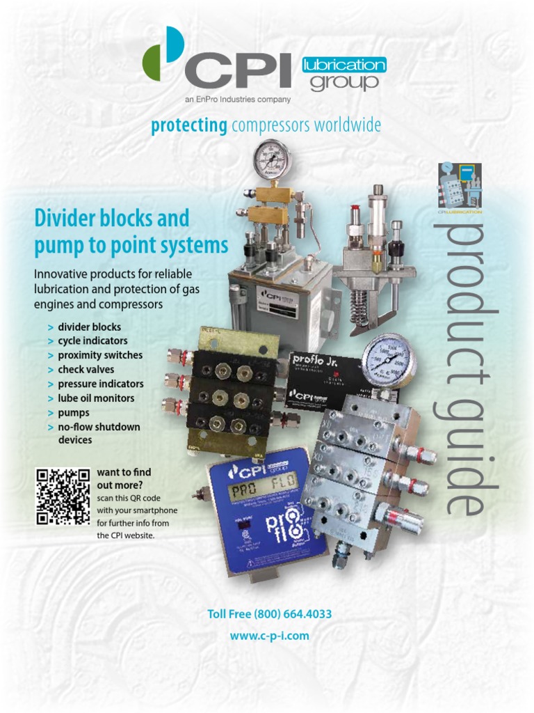Cpi Lube Prod Guide-US-4 12 | PDF | Piston | Pump