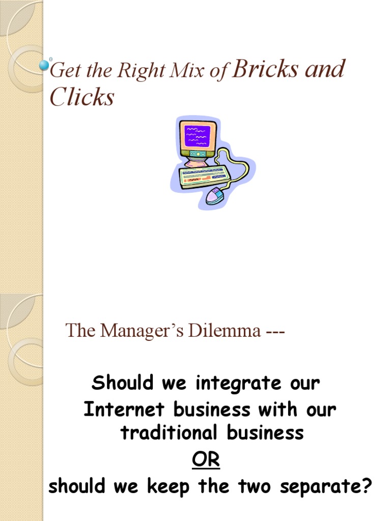 Get The Right Mix of Bricks & Clicks | PDF | Barnes & Noble | E Commerce