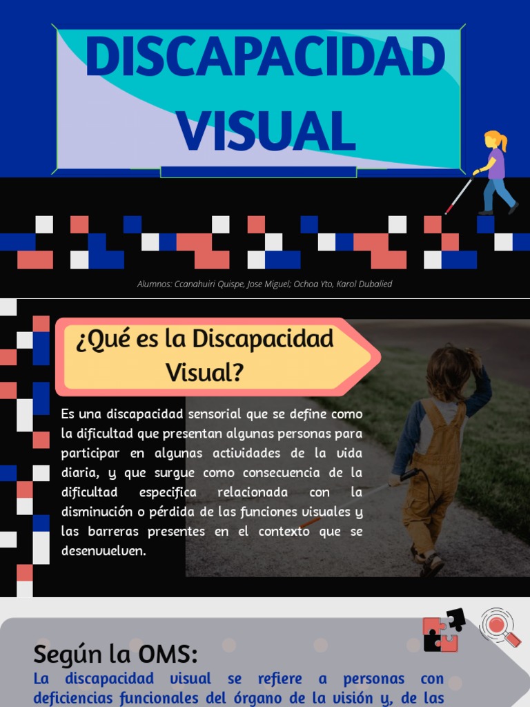 Discapacidad Visual: Guía y Apoyo | PDF | Percepción visual | Ojo humano