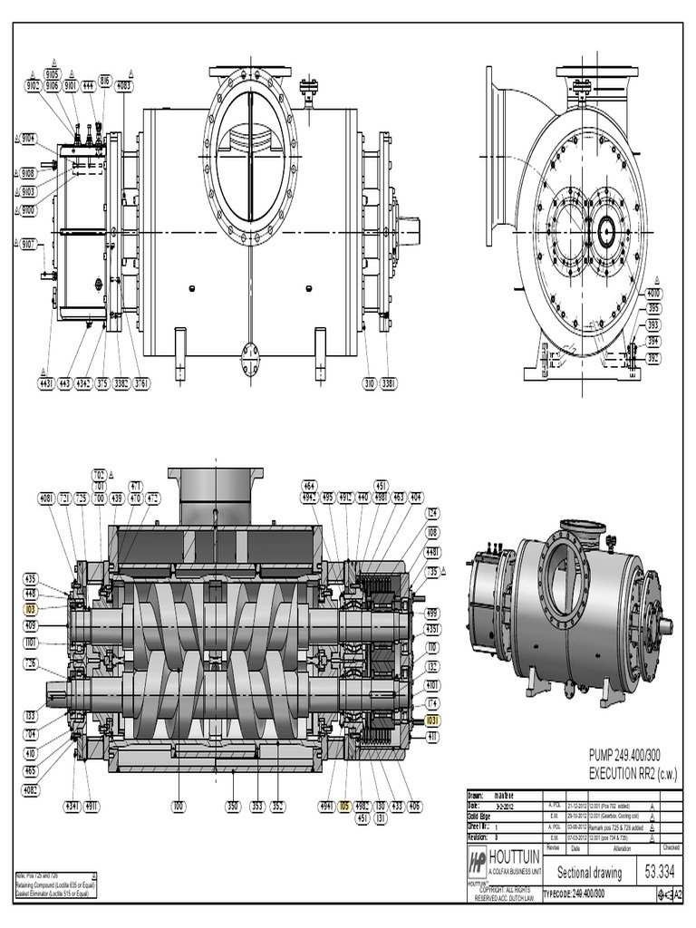 Assembly Drawing | PDF | Mechanical Engineering | Nature