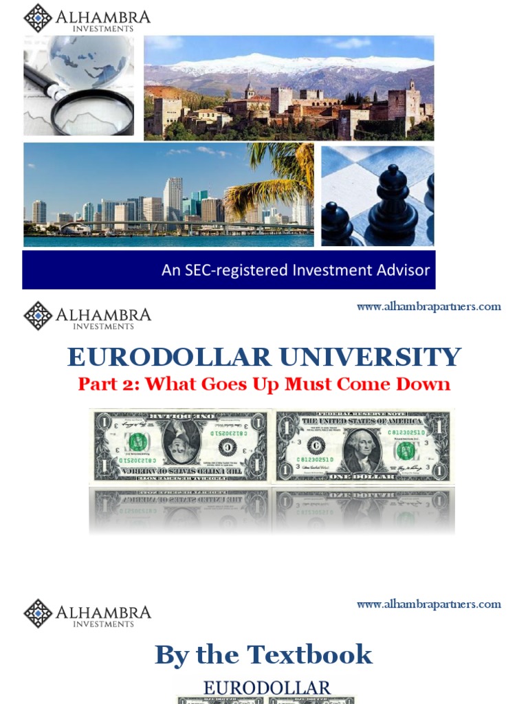 EuroDollar University Season2 SlideDeck | PDF | Mortgage Backed ...