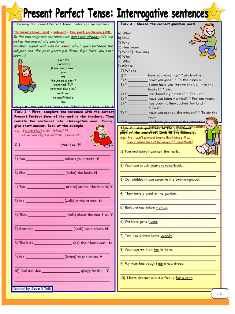 ', Which Goes Between The: Yet Ever | PDF | Verb | Question