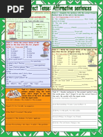 Task 1 - Fill in The Sentences With The Correct Form of The Verbs in ...