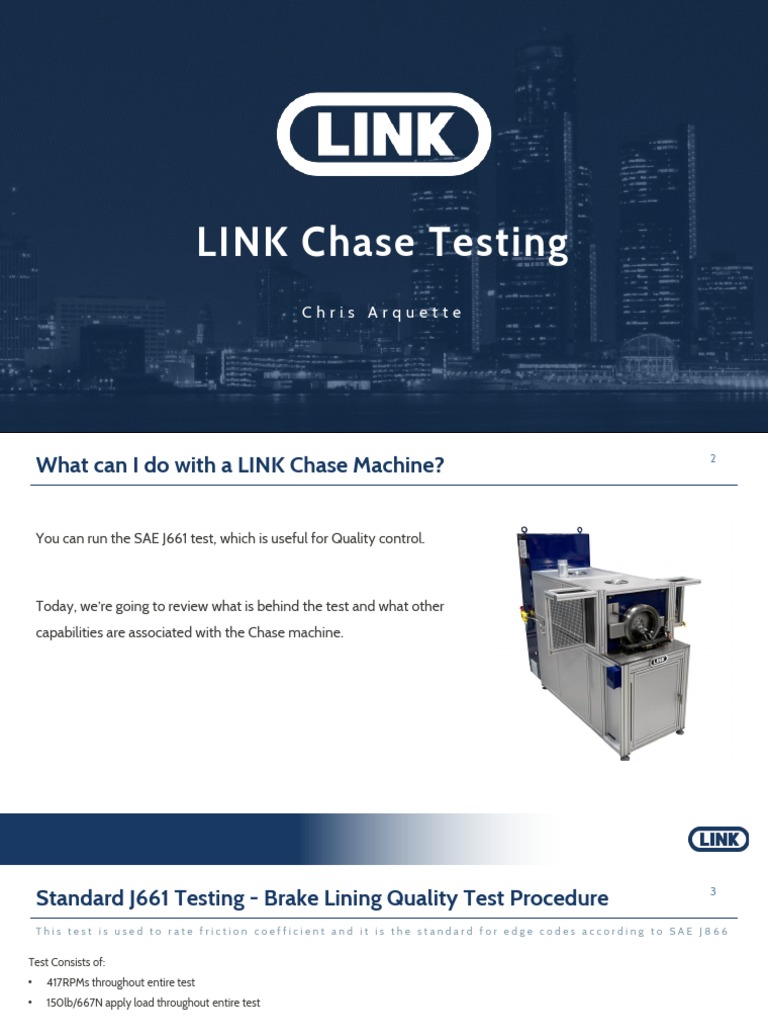 Chase Testing Presentation | PDF | Machines | Force