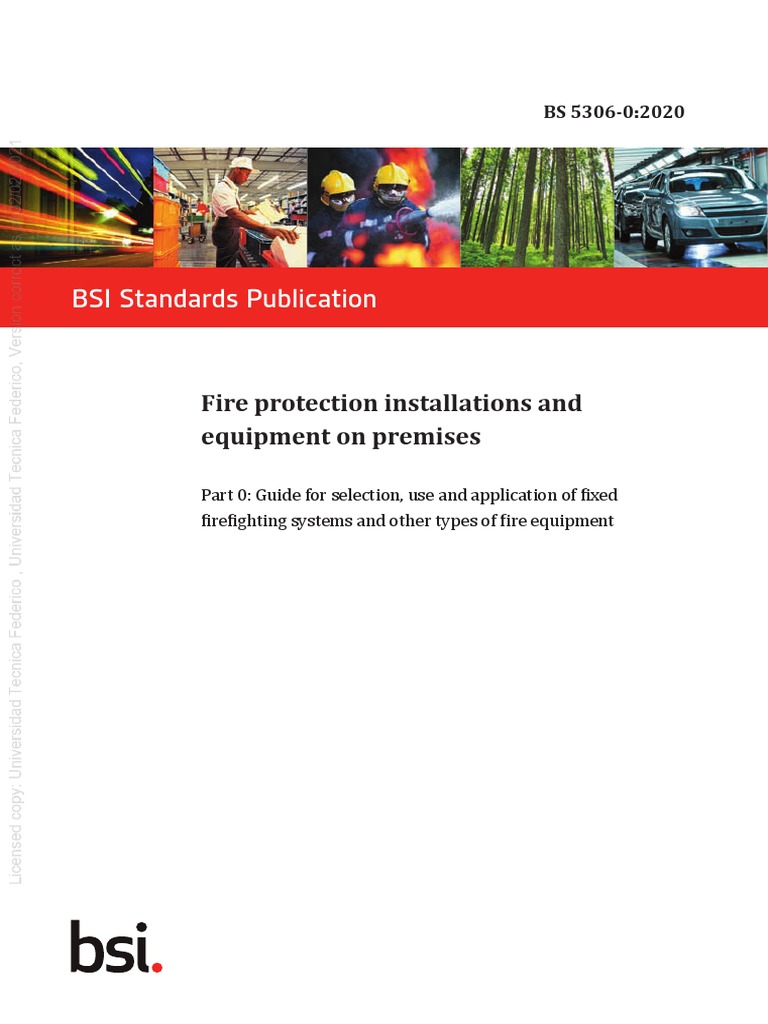 BS 5306-0-2020 - (2021-02-02 - 08-57-28 PM) | PDF | Fire Sprinkler ...