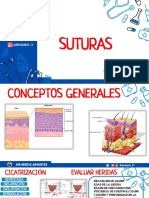 Guía de Sutura Colchonero Horizontal | PDF | Cirugía | Especialidades ...