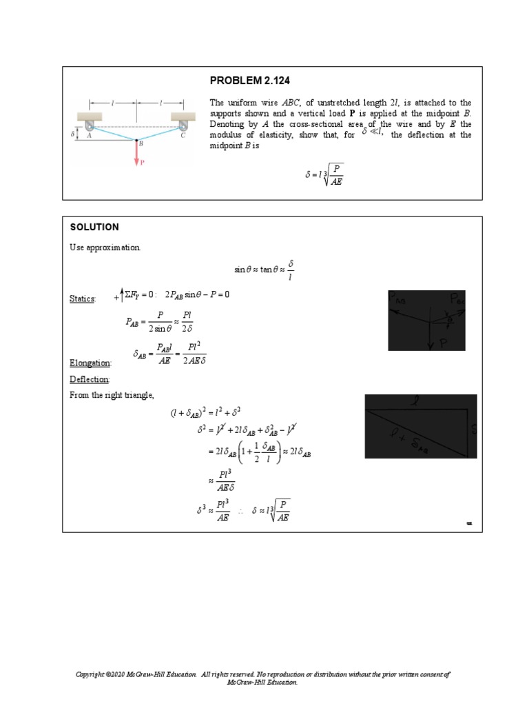 BeerMOM8e 05 LessonReview ISM | PDF | Deformation (Engineering) | Force