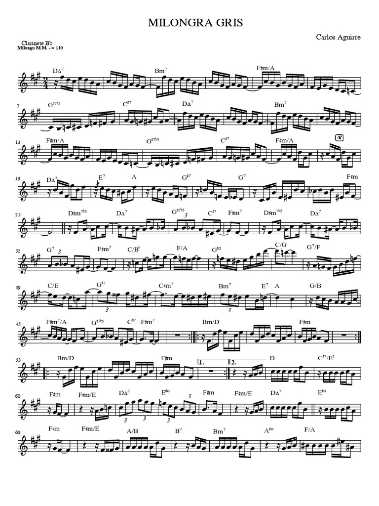 Milonga Gris BB | PDF