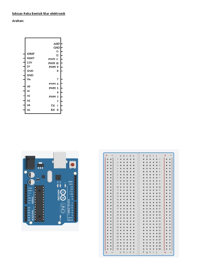 Lakaran Reka Bentuk Litar Elektronik | PDF