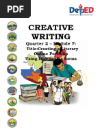 Creative Writing: Module 8: Exploring Various Staging Modalities in ...