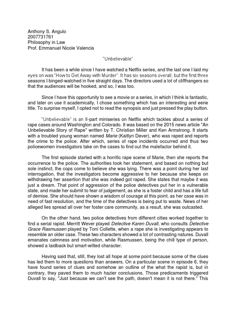 Applying Philosophy Anthony S Angulo | PDF | Police | Crime Thriller