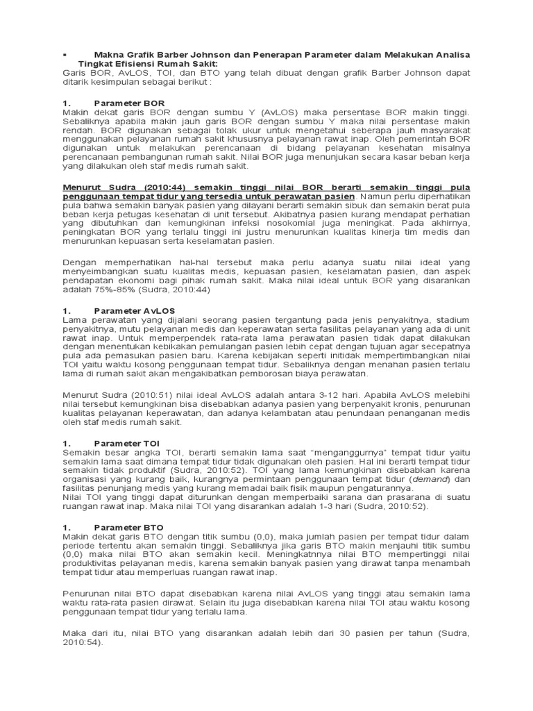 Makna Grafik Barber Johnson Dan Penerapan Parameter Dalam Melakukan ...