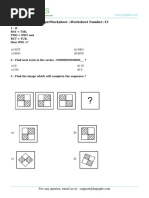 LOGIQIDS ASSESSMENT Worksheet | PDF | Numbers | Mathematics