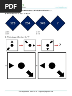 Logiqids Worksheets Sample Questions | PDF | Computers