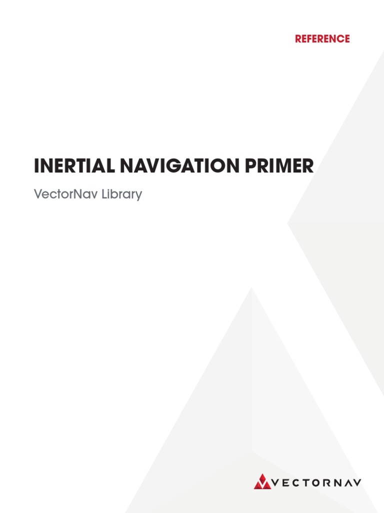 VectorNav. Inertial-systems-primer-Vectornav-library (Euler Rates ...
