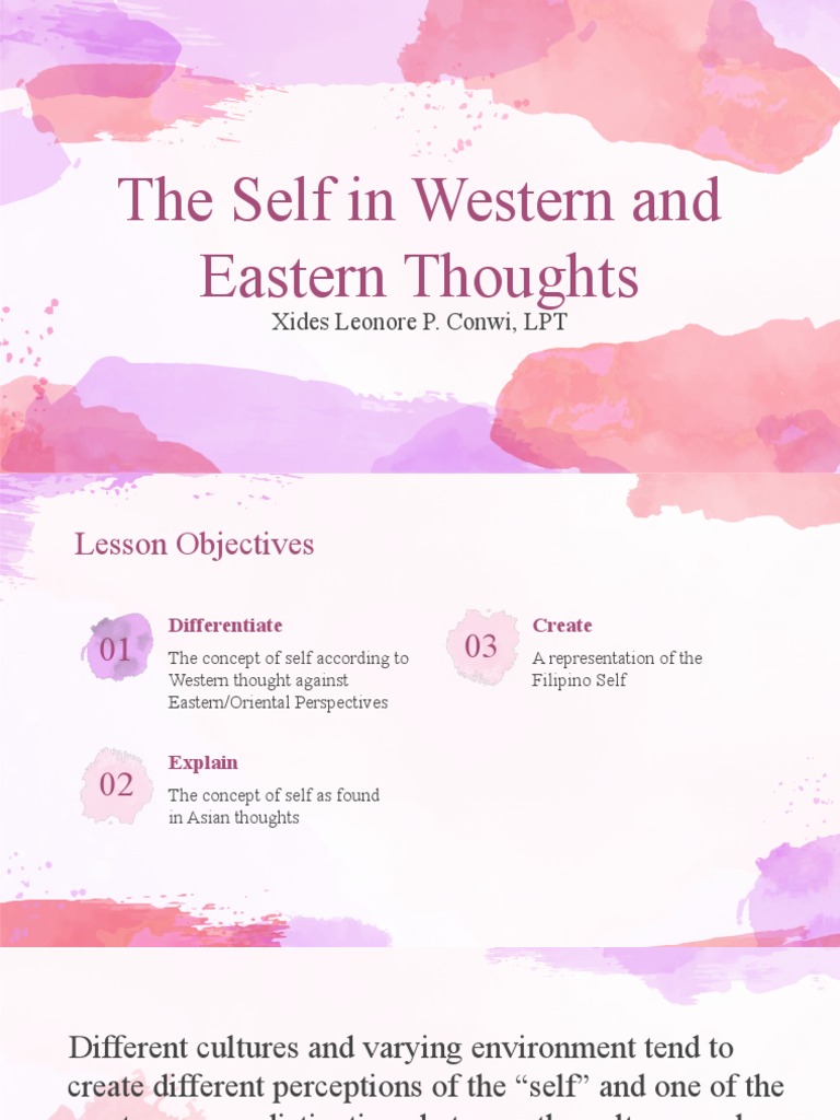Module 2 The Western and Eastern Thoughts | PDF | Eastern Philosophy | Self