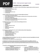 Work Placement Log Book - CHC33015 Certificate III in Individual ...