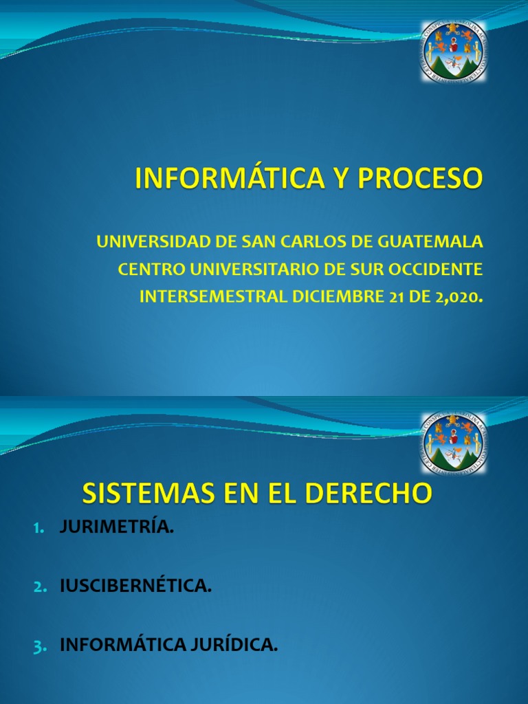 Informática y Proceso | PDF