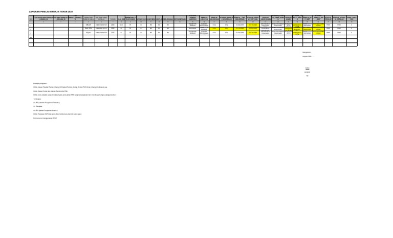 File Excel DP3. Contoh | PDF